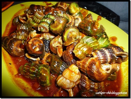 Reflections of Yesterday, TODAY & Tomorrow: Hung Makanan Laut Siput ...